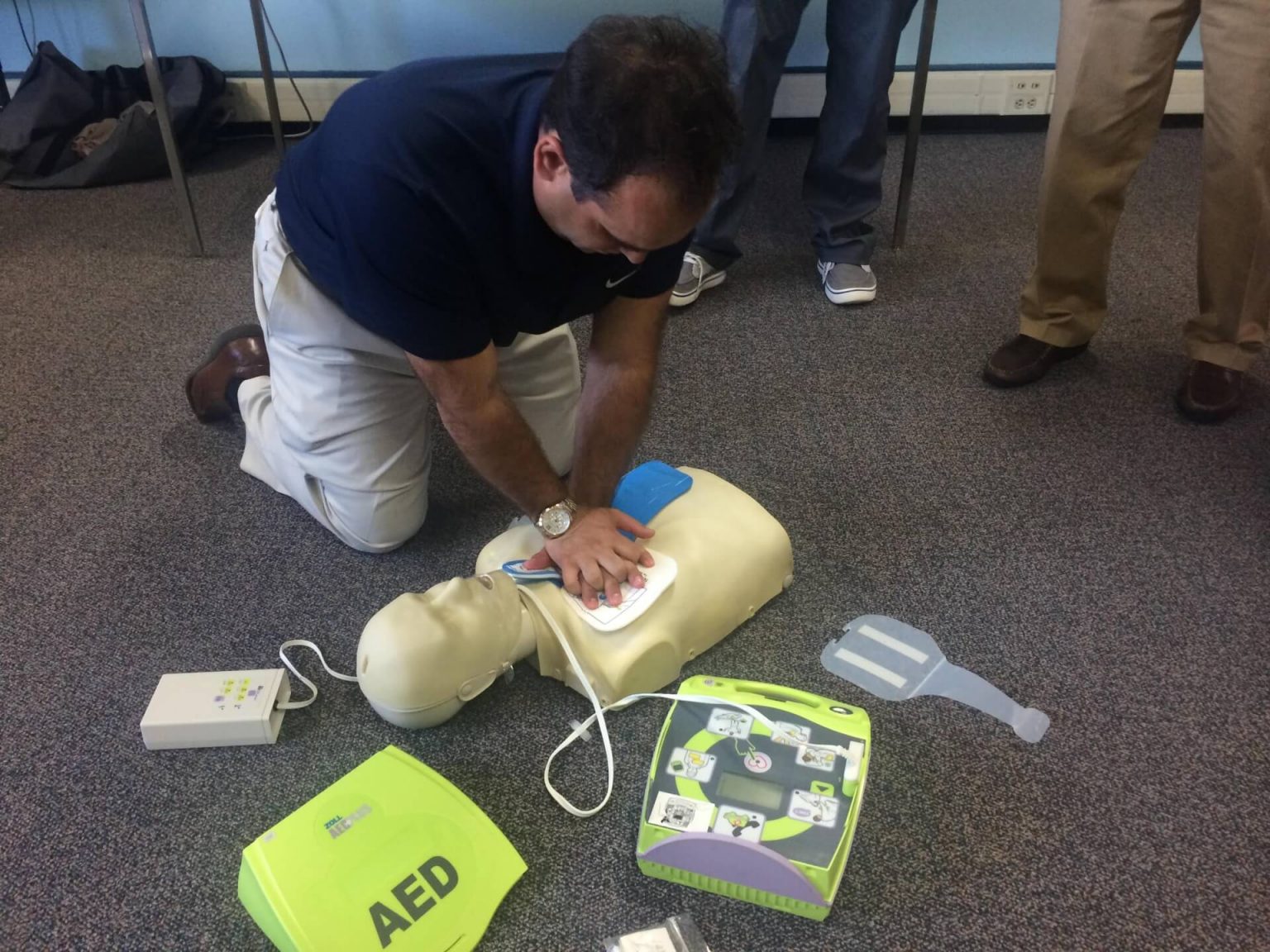 Necessary Steps After Using An AED | Square One Medical