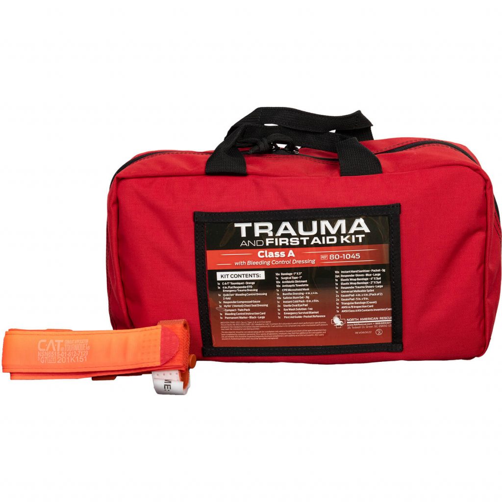 Trauma And First Aid Kit - Class A With Bleeding Control Dressing ...