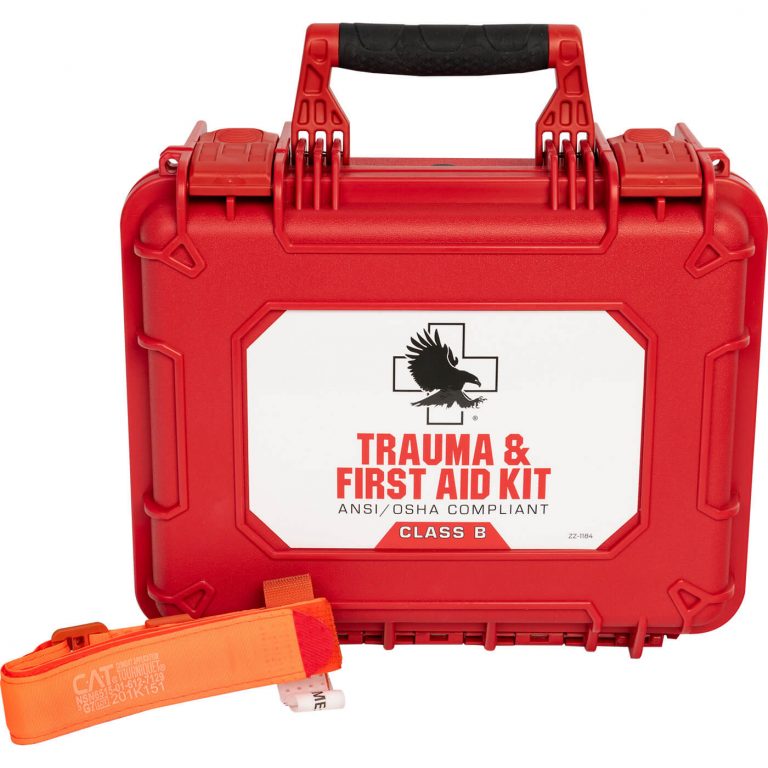 Trauma And First Aid Kit Hard Case - Class B With Bleeding Control ...