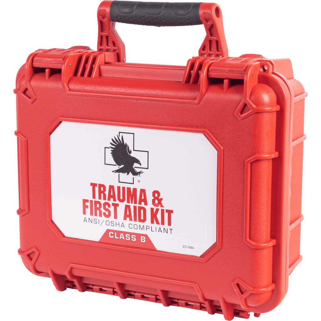 Trauma And First Aid Kit Hard Case - Class B With Bleeding Control ...